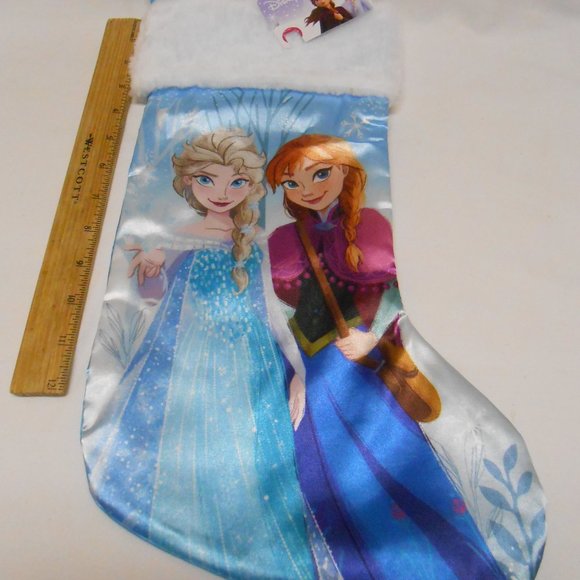 Frozen | Holiday | New Disney Frozen Elsa Anna Christmas Stocking 8 ...